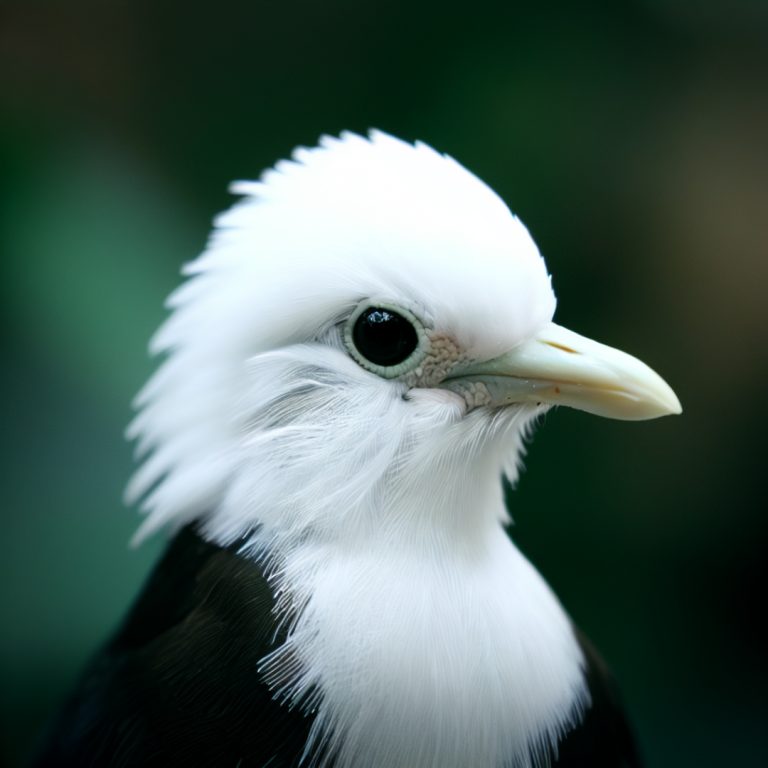 "Vogel Weißer Kopf: Merkmale und Verhalten"